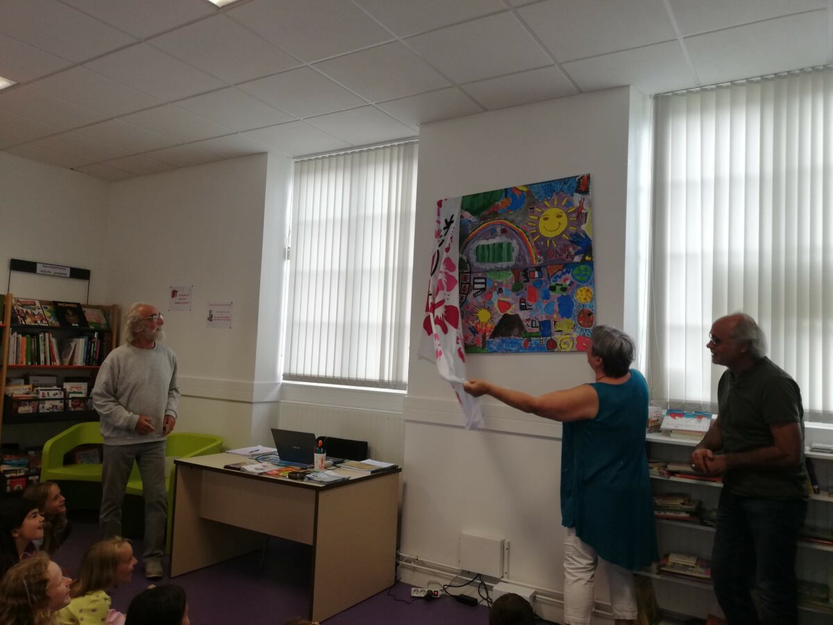 Inauguration tableau - Mairie de Sérigné