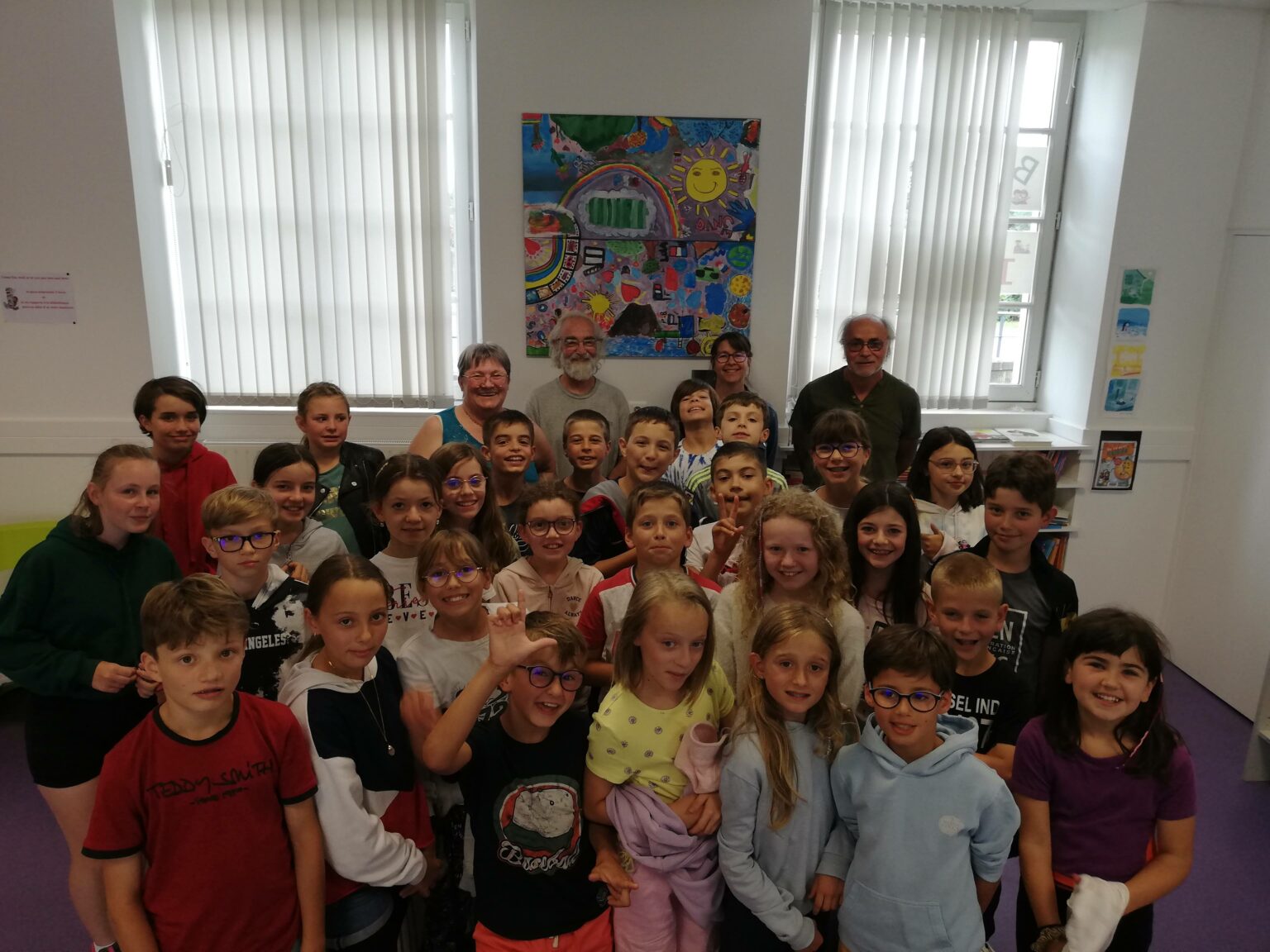 Inauguration tableau - Mairie de Sérigné